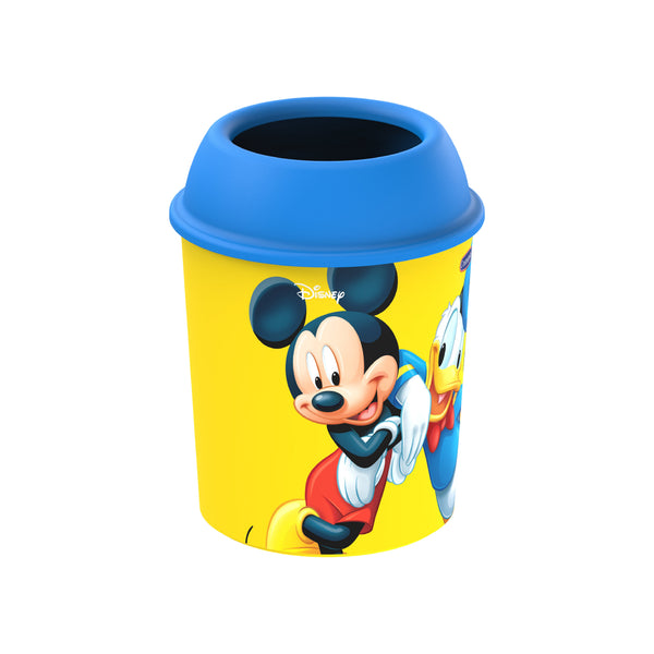 Cosmoplast Disney Mickey & Friends Boys Plastic Round Dust Bin 5 Liter ...